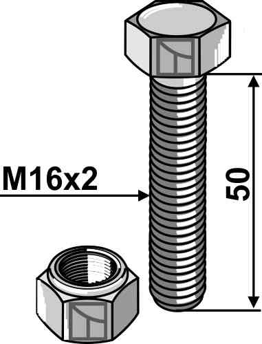 Schraube M16 x 50 | RDM Parts