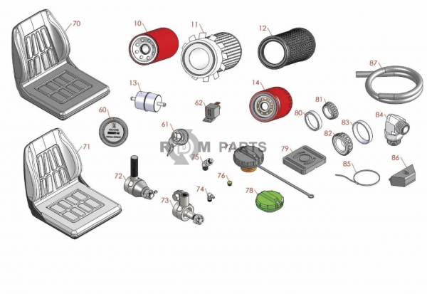 ᐅ • Toro Groundsmaster 580D parts online - RDM Parts