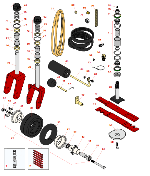 ᐅ • Toro Groundsmaster 455D parts online - RDM Parts