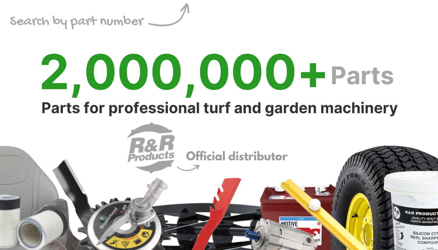 Parts for garden, parc and turf machinery | RDM Parts