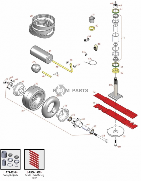 ᐅ • Toro Groundsmaster 455D parts online - RDM Parts